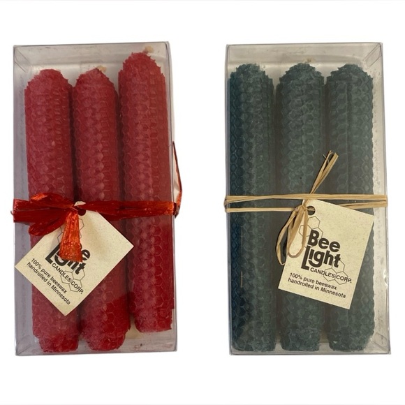 Bee Light Candles | Accents | New 6 Bee Light Candles 0 Beeswax Candles ...